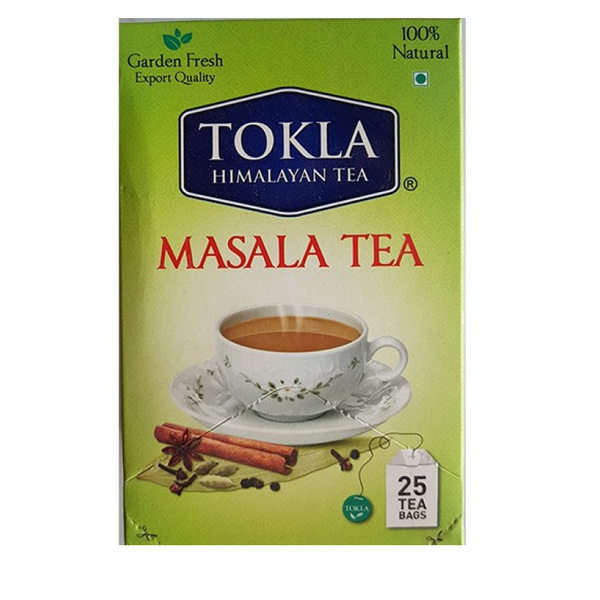 TOKLA MASALA TEA BAGS 25PCS – MUSTANG GROCERY & BUTCHERS